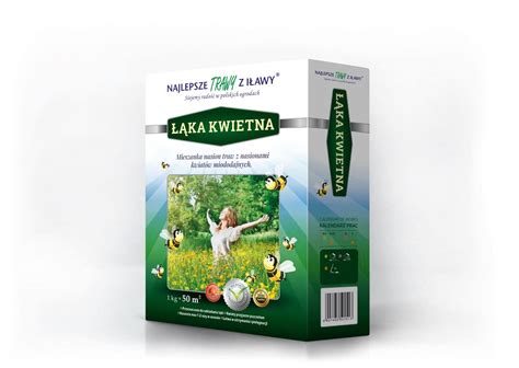 Łąka kwietna od Najlepszych Traw z Iławy mieszanka ekologiczne Graminas