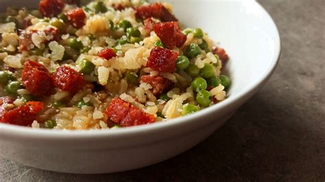 Risotto Au Chorizo Et Petits Pois Une Recette Facile Et Savoureuse