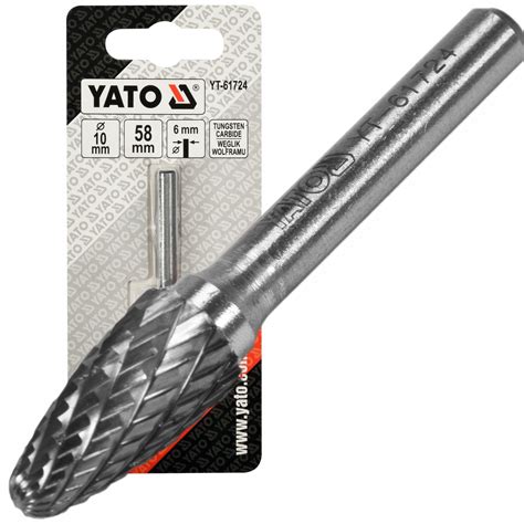 YATO FREZ TRZPIENIOWY STOŻKOWY PREMIUM 6MM 61724 YT 61724 Cena