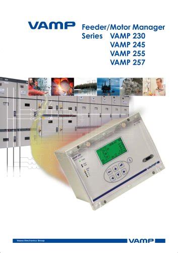 Vamp Arc Protection Series Vamp PDF Catalogs Technical