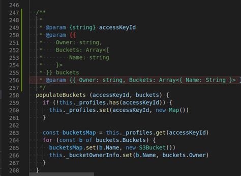 support syntax highlight of typescript expressions in multiline jsdoc 24288 hot sex picture