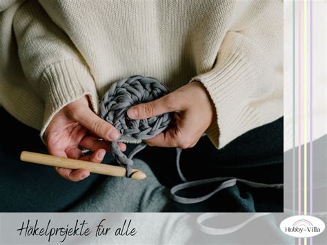 Häkeln lernen Erste Schritte für Anfänger Hobby Villa
