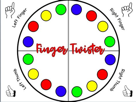 Free Printable Twister Spinner Printable Read Iesanfelipe Edu Pe