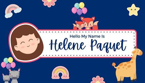 Free Printable Customizable Name Tag Templates Canva Off