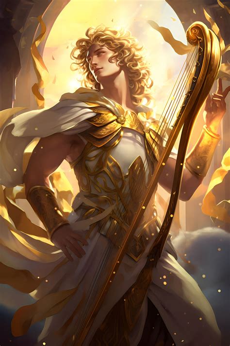 Apollo The Greek God Of Music Light