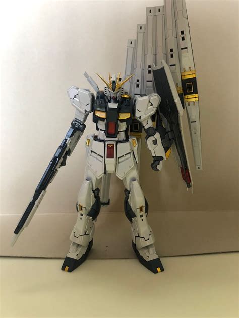 Rg Nu Gundam Titanium Finish Carousell