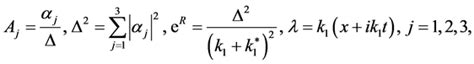 computational methods for three coupled nonlinear schrödinger equations