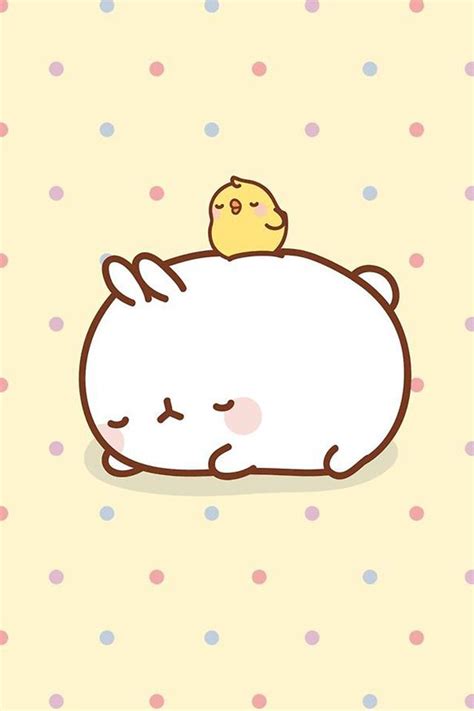 Molang Wallpaper Wallpaper Iphone Cute Chibi Kawaii Kawaii Art