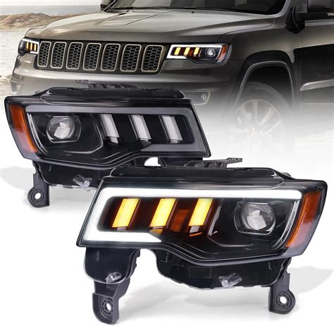 Amazon Tluuze For Jeep Grand Cherokee Headlights Assembly