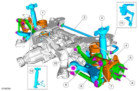Ford Fusion Rear Suspension