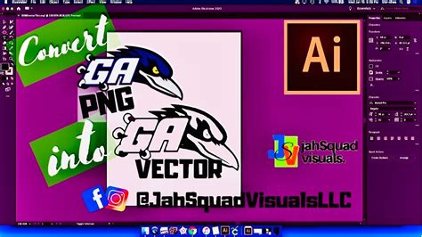 How To Convert A PNG Image Into A Vector Graphic In Adobe Illustrator