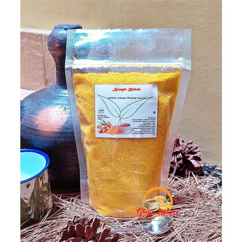 Jual PROMO COD Minuman Kunyit Bubuk Instant 460 Gr Griya Nature
