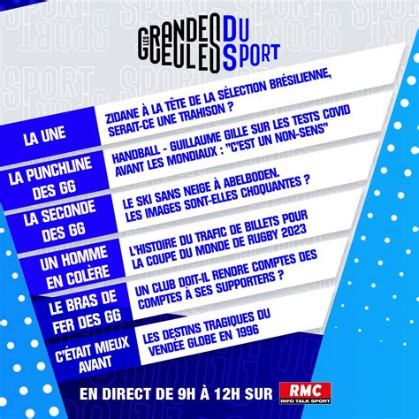 Les Grandes Gueules Du Sport RMC On Twitter Qu Elle S Annonce