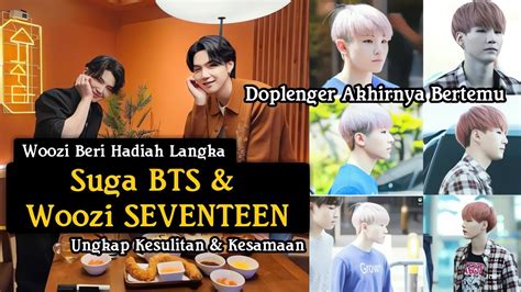 Woozi Seventeen Di Suchwita Suga Bts Akhirnya Bertemu Ingin