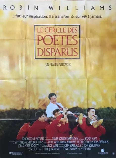 AFFICHE CINÉMA LE CERCLE DES POÈTES DISPARUS 120x160cm Poster Robin