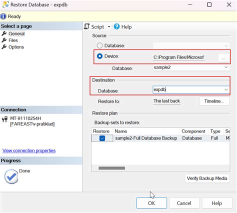 importing bak file into azure sql database stack overflow