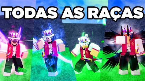 FINALMENTE DESPERTEI TODAS AS RAÇAS V4 DO BLOX FRUITS YouTube