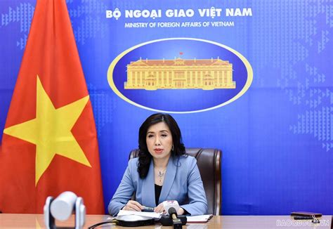 Người Phát ngôn Bộ Ngoại giao Lê Thị Thu Hằng