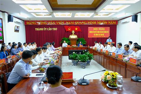 Phó Bí thư TPHCM Nguyễn Văn Hiếu làm Bí thư Thành ủy Cần Thơ Tổng
