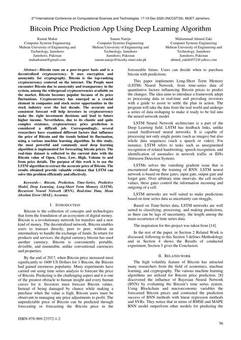 pdf bitcoin price prediction app using deep learning algorithm