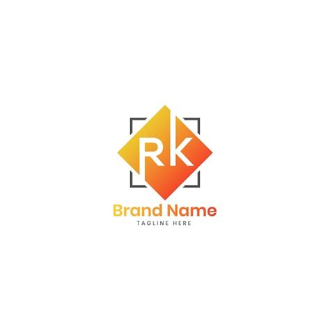 Premium Vector Letter Rk Monogram Logo Design Kr Vector Logo Designs