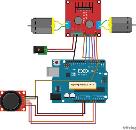 controllo di due motori dc con arduino e un joystick guida pratica con schemi di collegamento