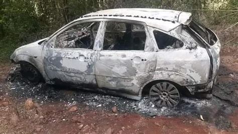 Corpo é encontrado carbonizado dentro de carro Agência GBC
