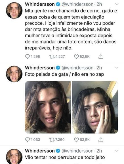Whindersson Nunes é chamado de corno e quebra o silêncio após vazamento