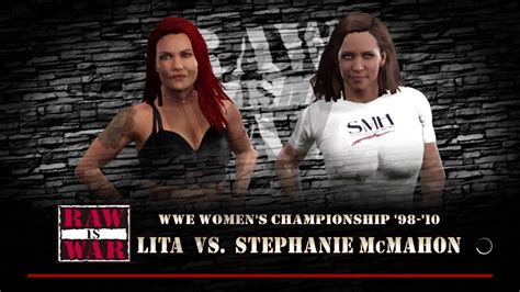 WWE 2K17 Lita Vs Stephanie McMahon Women S Championship In The Main