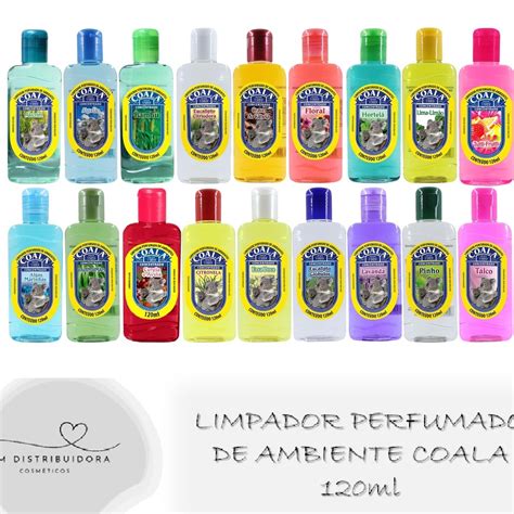 Limpador Perfumado De Ambientes Coala 120 Ml Escolha O Tipo Shopee