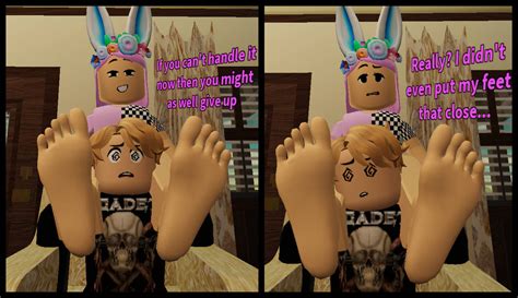 Roblox Feet Challenge 6 By Miarobloxfeetandsock On Deviantart