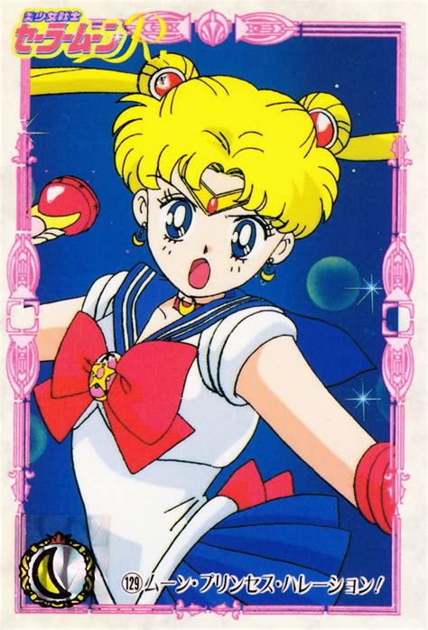 セーラームーン 月野うさぎ Sailor Moon Usagi Tsukino Anime R Sailor Moon Cards Sailor Moon Art