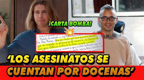 ALARMANTE CARTA de ARTUR SEGARRA a DANIEL SANCHO SOBRE SU SITUACIÓN EN