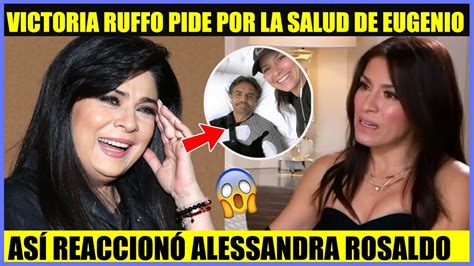 VICTORIA RUFFO ENVÍA MENSAJE A EUGENIO DERBEZ TRAS LESIÓN ASÍ