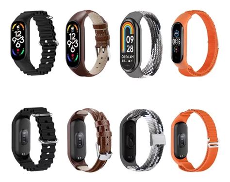 Correa Para Xiaomi Mi Band 7 6 Y 5 Cuatro Premium Materiales Meses