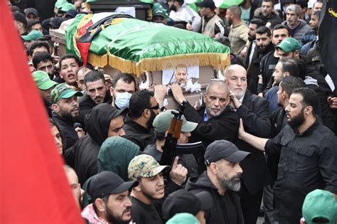 İsrail in suikastı sonucu ölen Hamas yöneticisi Aruri nin cenazesi