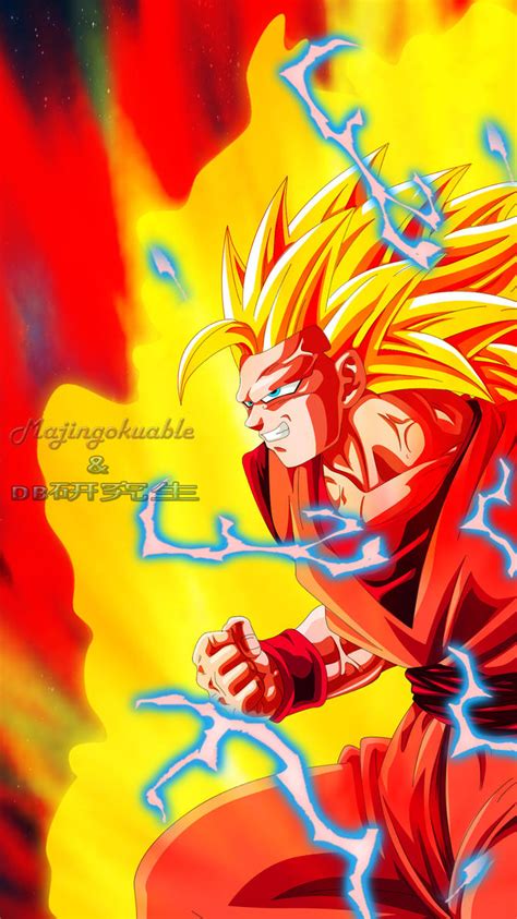 Goku Kaioken Ssj By Majingokuable On Deviantart
