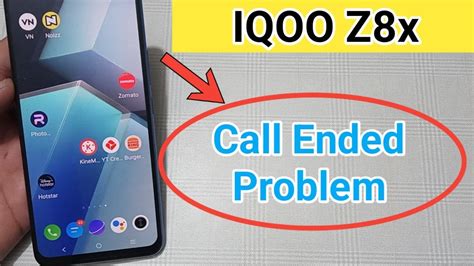 Iqoo Z X Call Ended Problem Kaise Solve Karen Youtube