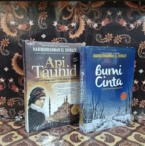 Novel Best Seller Sebuah Novel Pembangun Jiwa Api Tauhid Bumi Cinta
