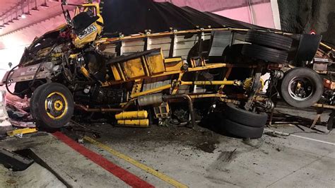 Tres personas resultaron heridas en nuevo accidente en túnel de La Línea