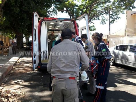 Pintor fica gravemente ferido após cair de andaime em Maringá Plantão