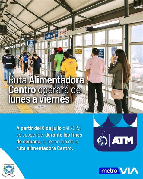 Sistema Metrovía on Twitter A partir del 8 de julio del 2023 la Ruta