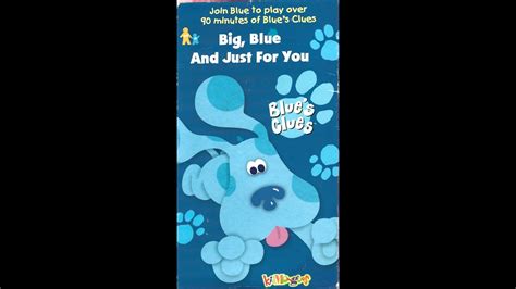Opening To Blue S Clues Big Blue And Just For You Vol 1 VHS