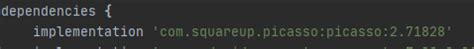 Java Cannot Find Get Method While Using Picasso In Android Stack