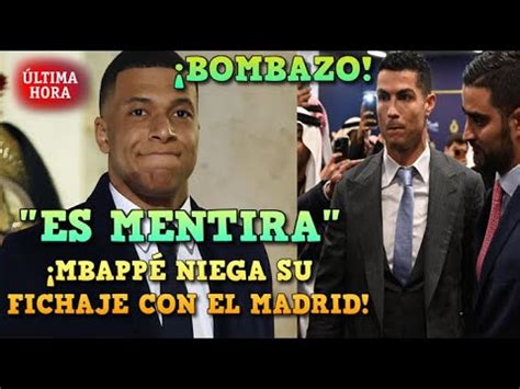 INVESTIGAN a CR7 QUIEREN ECHARLO de ARABIA BOMBAZO MBAPPÉ NIEGA su