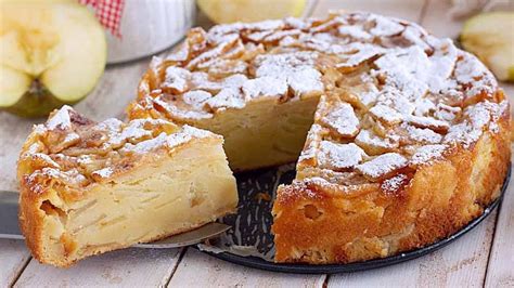 Gâteau invisible aux pommes de Cyril Lignac sans farine ni beurre