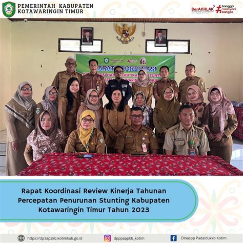 Rapat Koordinasi Review Kinerja Tahunan Percepatan Penurunan Stunting