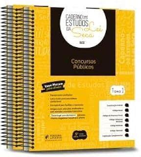 Caderno De Estudos Da Lei Seca Concursos P Blicos Edi O