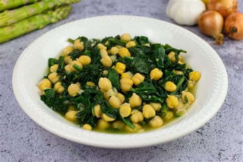 Garbanzos Con Espinacas Mi Cocina Real Recetas Saludables