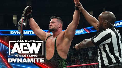 Wardlow Has Recaptured The TNT Championship From Powerhouse Hobbs AEW